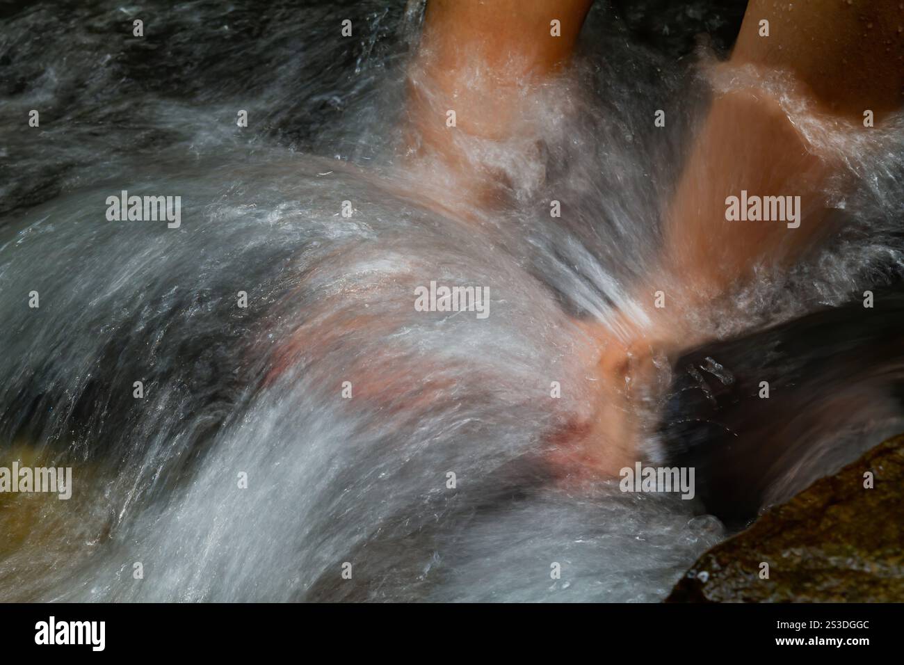 Sunny exterior view of the landscape of Linmei Shipan Trail at Taiwan ...