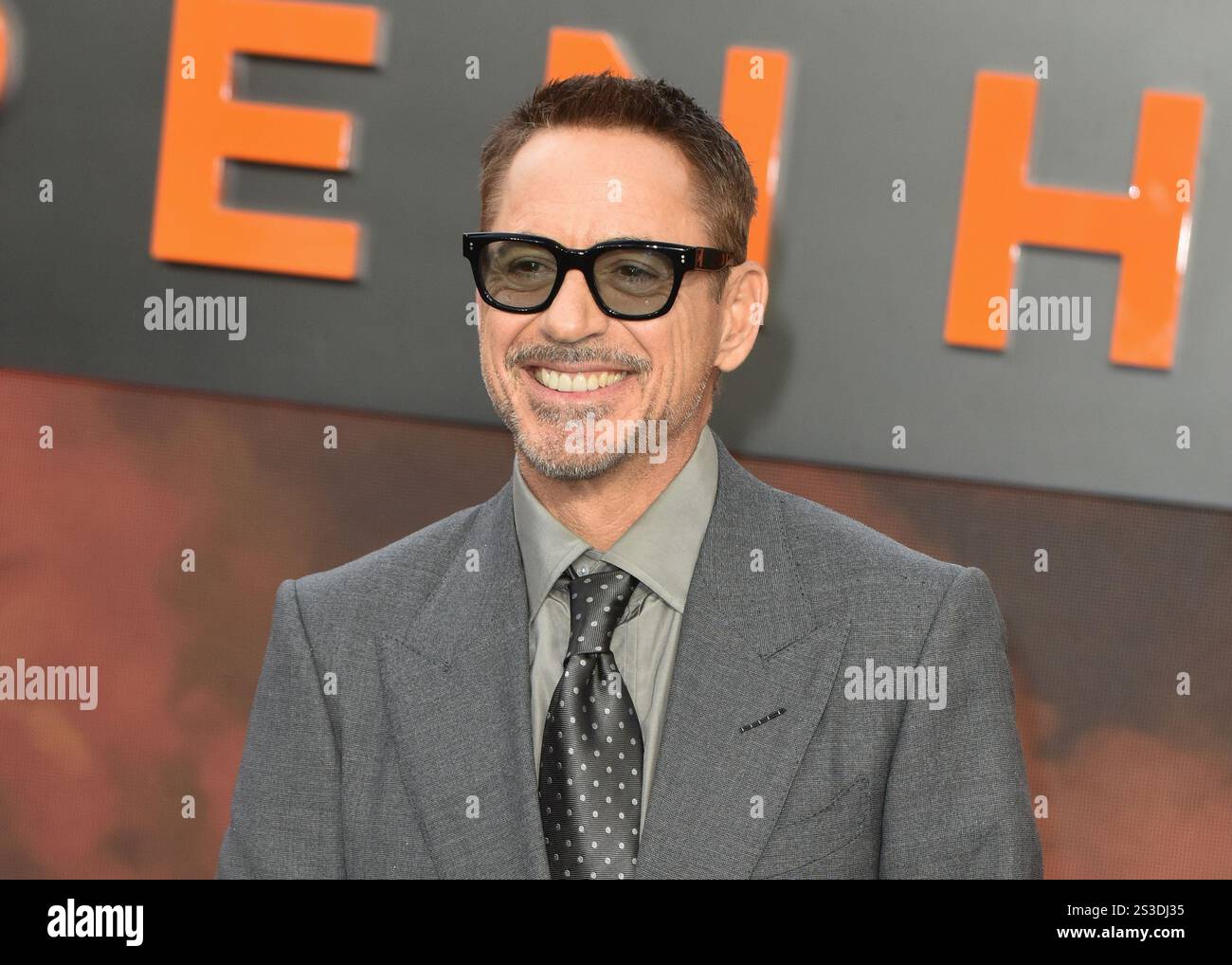 Robert Downey Jr attends ' Oppenheimer ' - UK Premiere at the Odeon ...