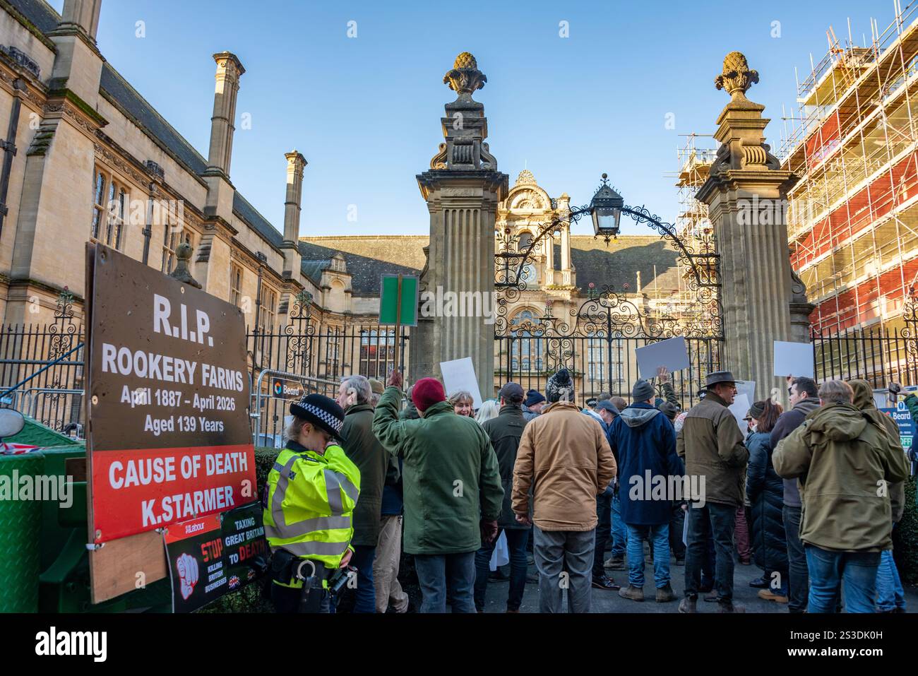 Farming protest 2025 hi-res stock photography and images - Alamy