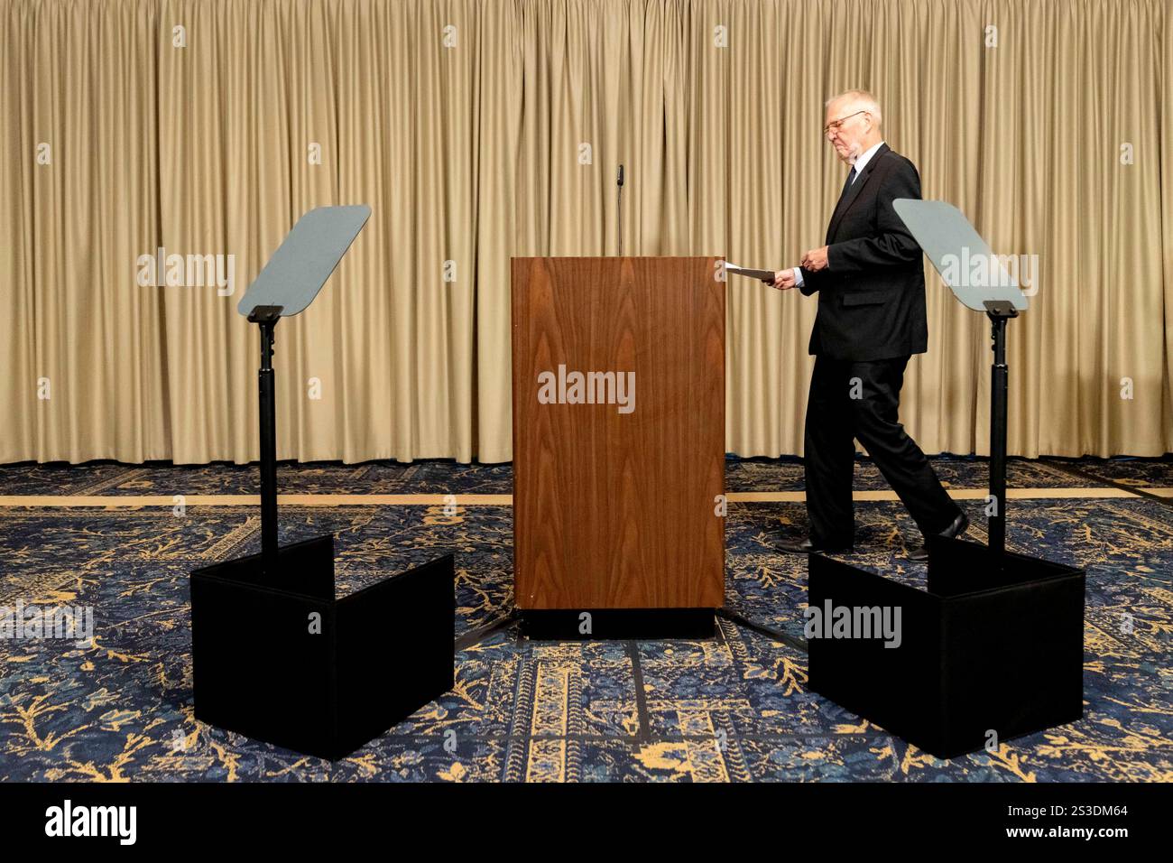 Ramstein Air Base, Rhineland-Palatinate, Germany. 9th Jan, 2025. Press ...