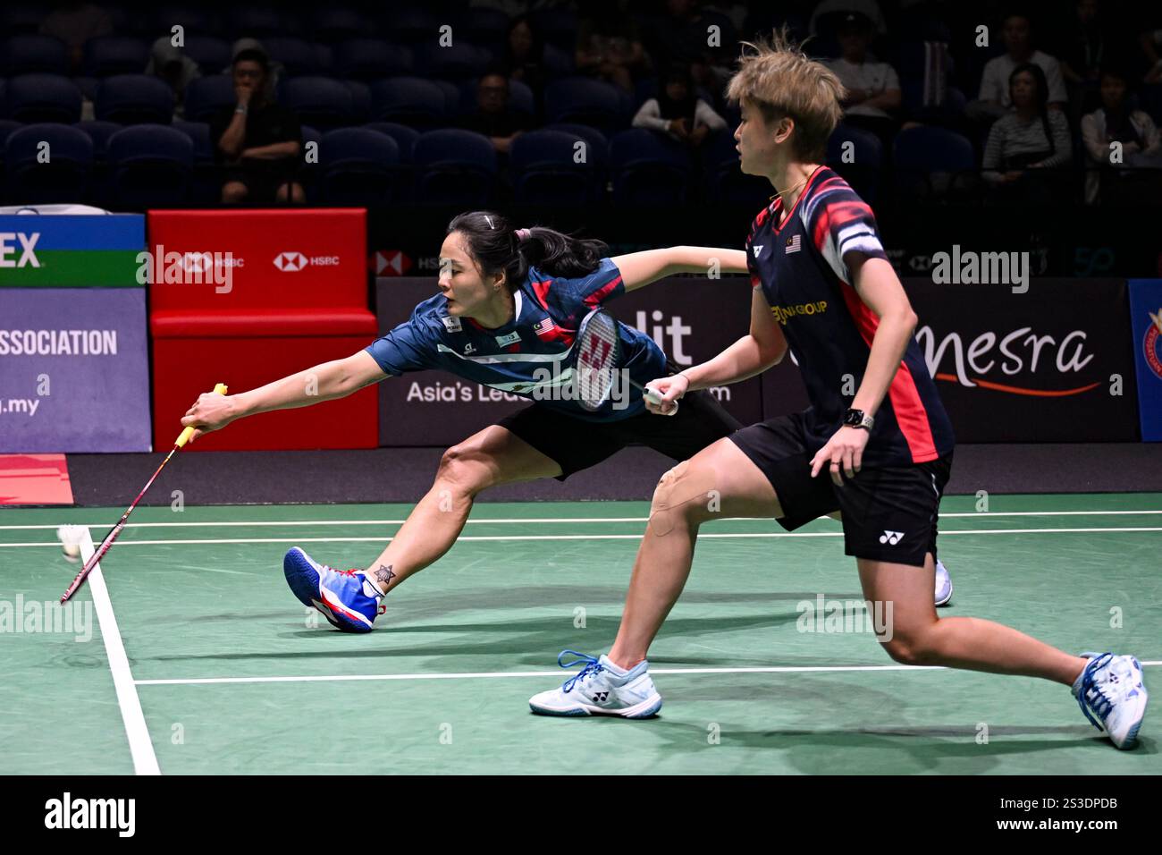 Kuala Lumpur, Malaysia. 9th Jan, 2025. Vivian Hoo/Lim Chiew Sien (L ...