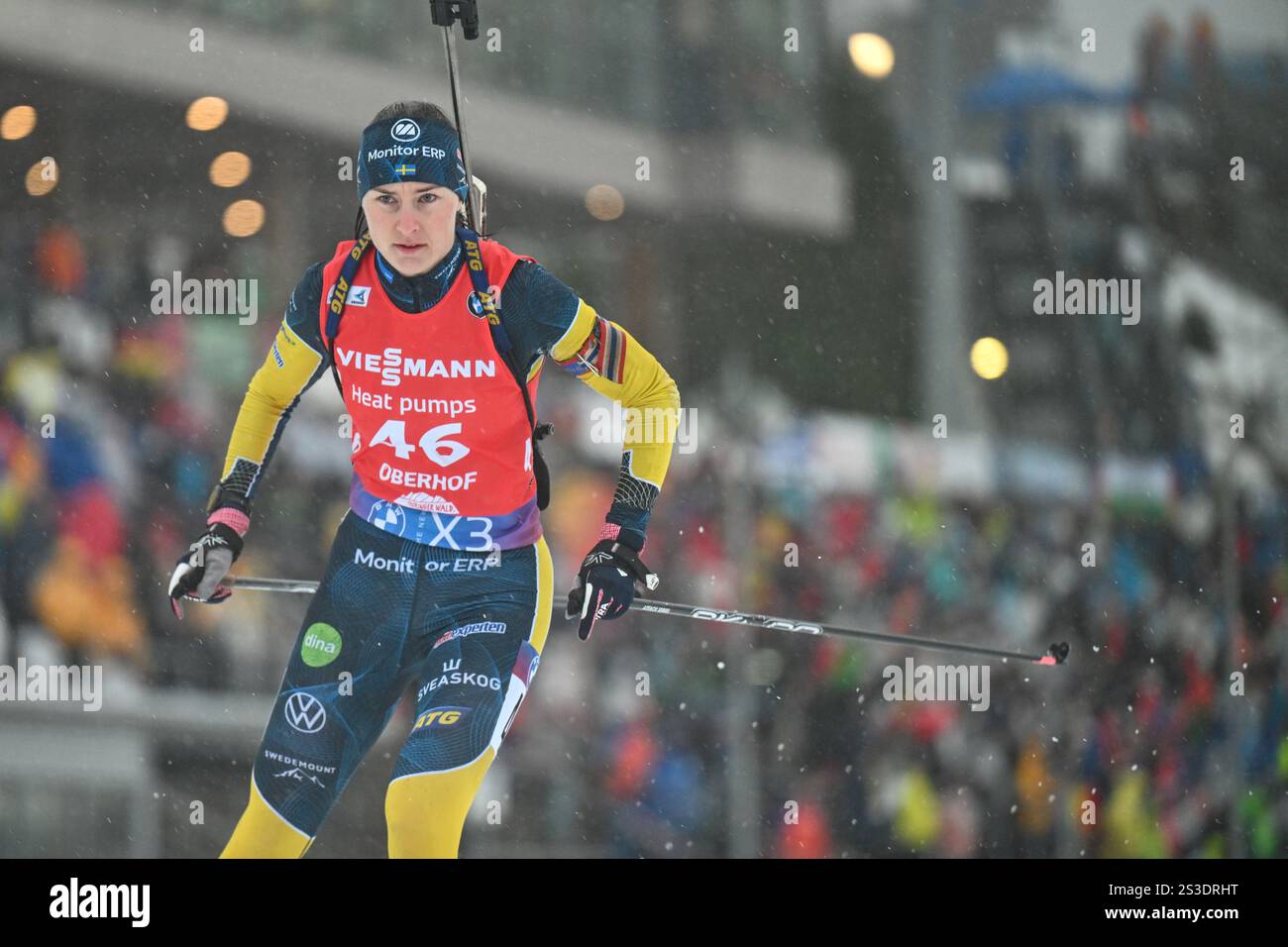 Oberhof, Germany. 09th Jan, 2025. Biathlon: World Cup, sprint 7.5 km ...
