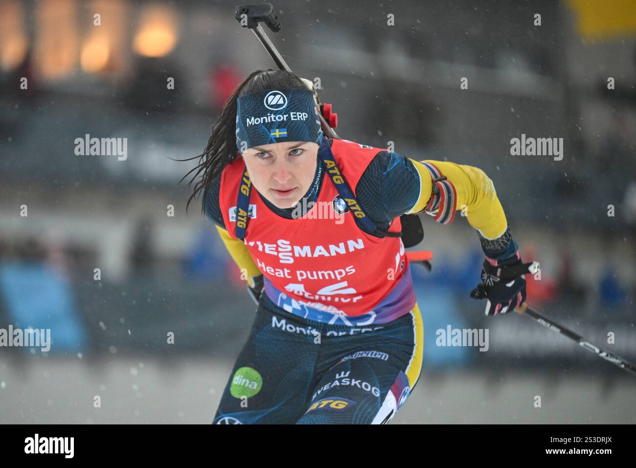 Oberhof, Germany. 09th Jan, 2025. Biathlon: World Cup, sprint 7.5 km ...