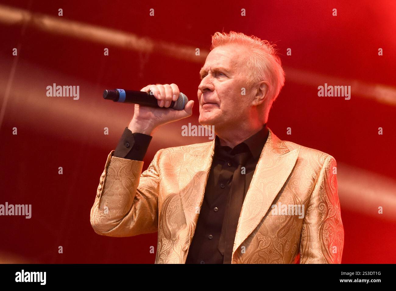 ABC (Martin Fry) performing at Rewind South 2023, at Temple Island ...