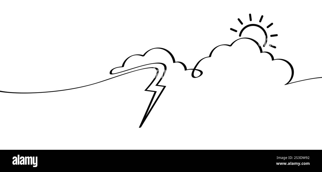 Sun moon vector icon Cut Out Stock Images & Pictures - Alamy