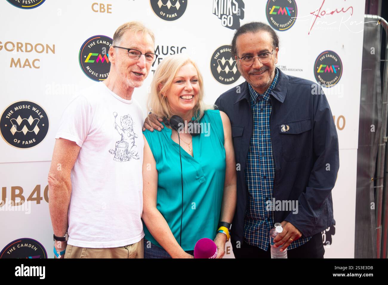 Gary Crowley at The Buzzcocks Walk of Fame in Camden , London on 8th of ...
