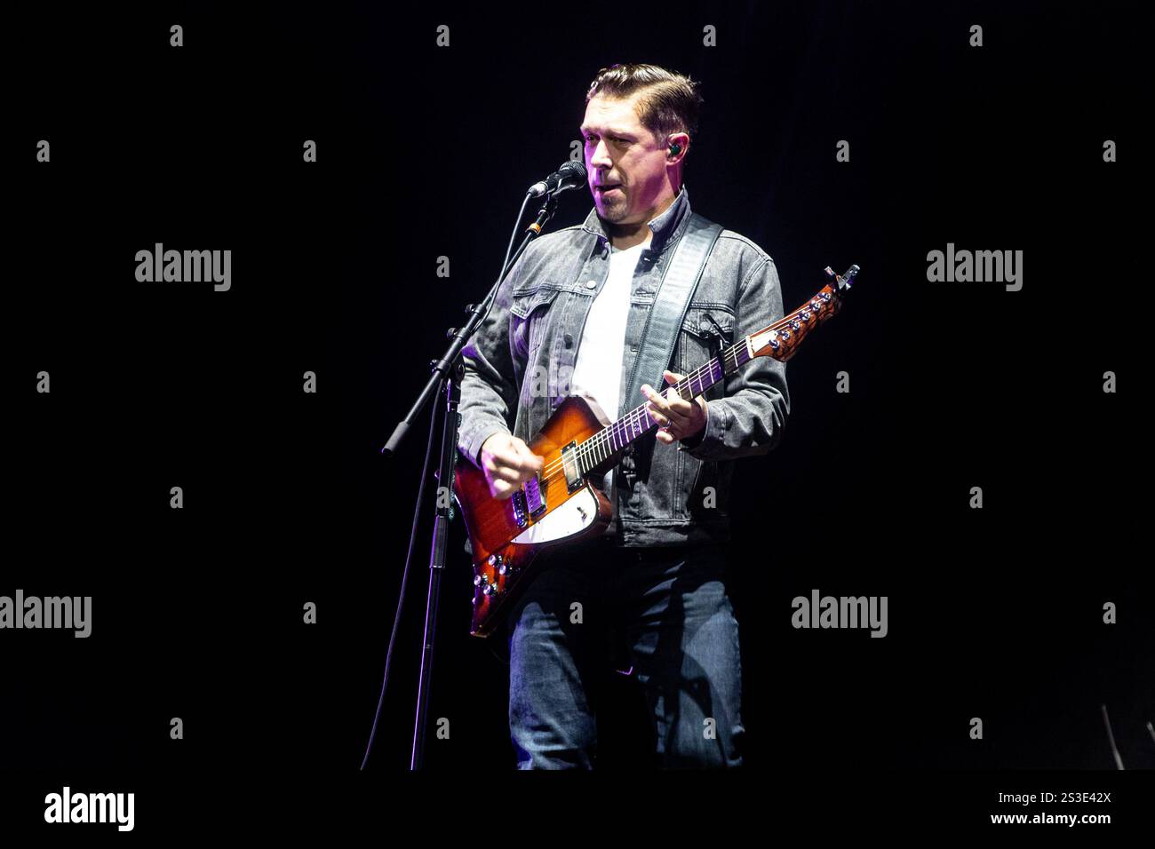 Isaac Hanson of Hanson performs on stage at The O2 Arena on September ...