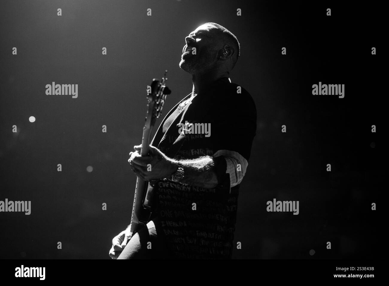 Matt Willis of Busted performs on stage at The O2 Arena on September ...