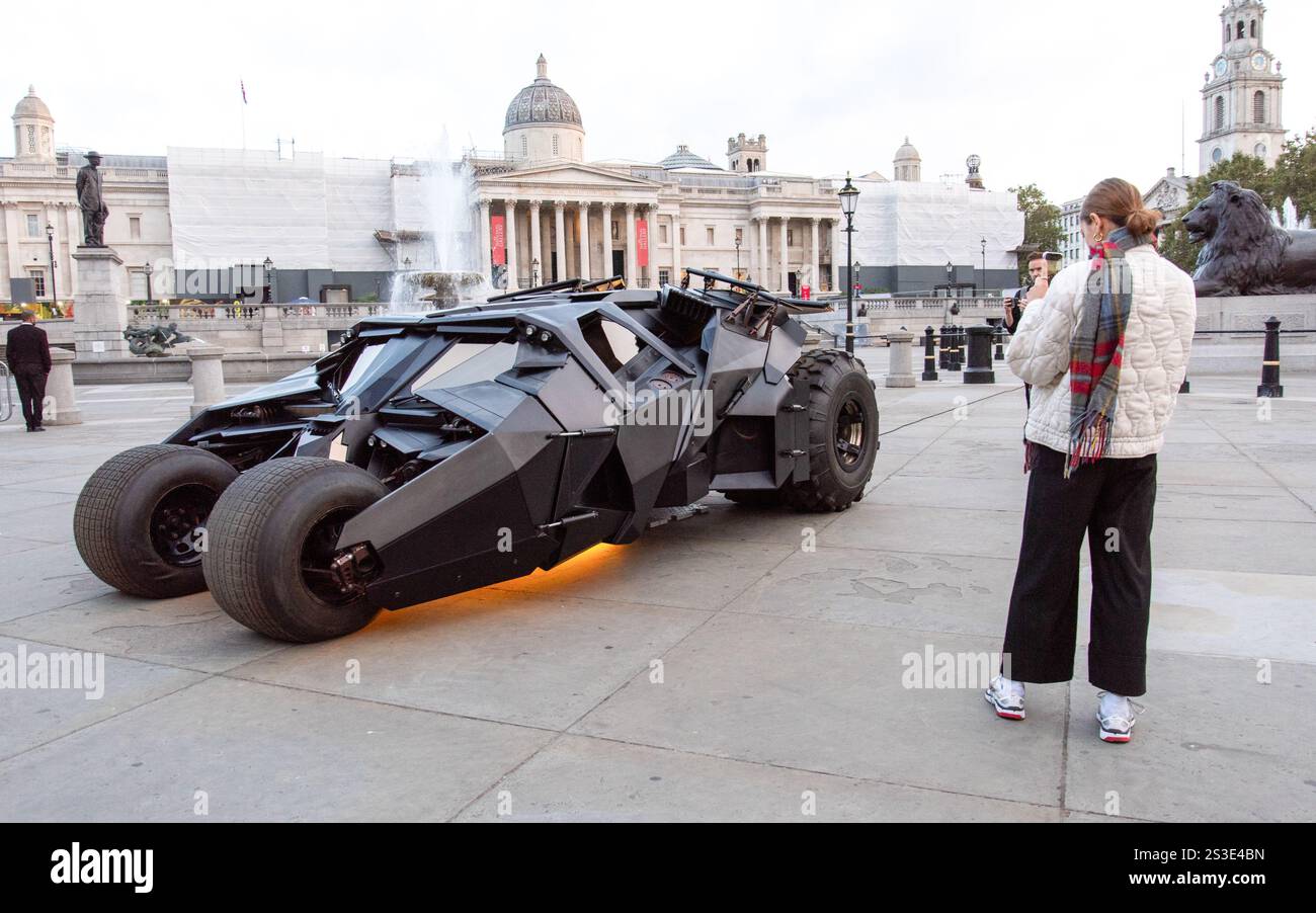 2023 batmans tumbler batmobile hi-res stock photography and images - Alamy