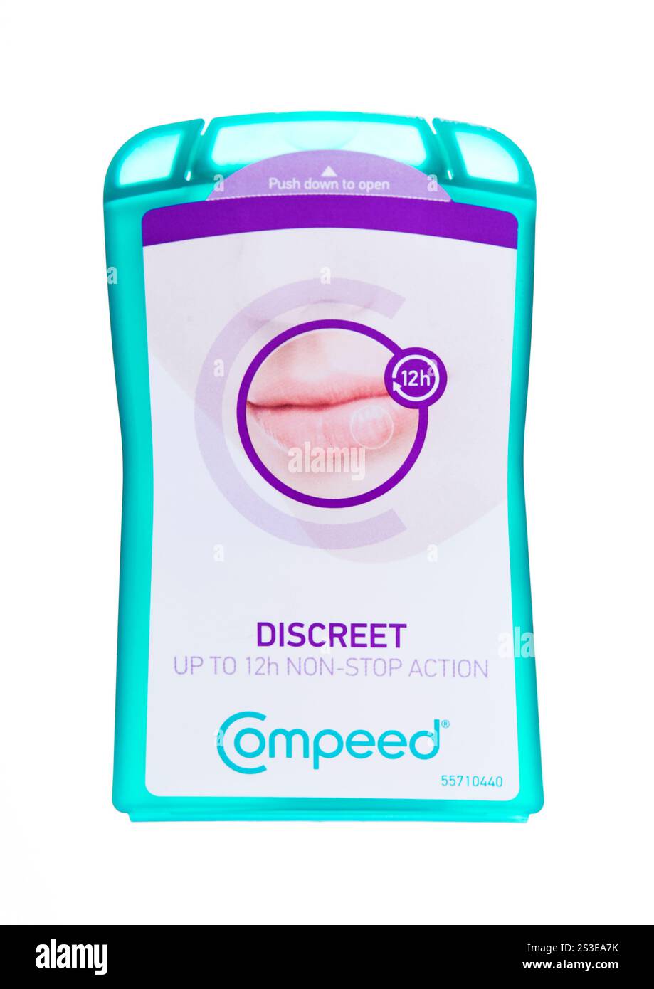 LONDON, UK - DECEMBER 10, 2024: Compeed discreet patch for lips cold ...