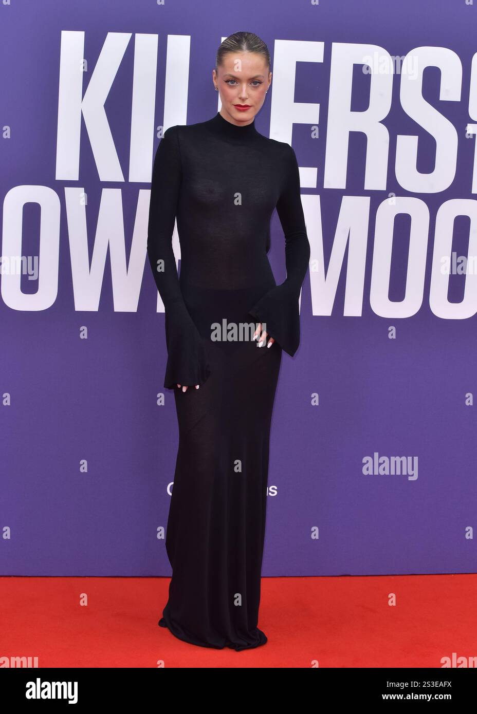 Madie Plt attends ‘ Killers Of The Flower Moon ’ Headline Gala Premiere during the BFI London ...