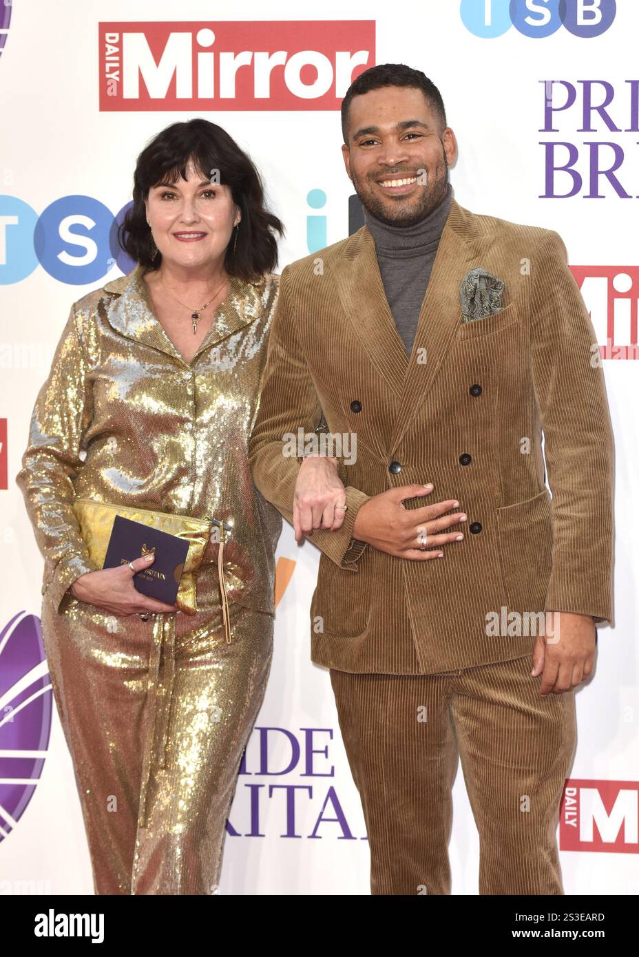 Elizabeth Carling attends the Pride Of Britain Awards 2023 at the ...