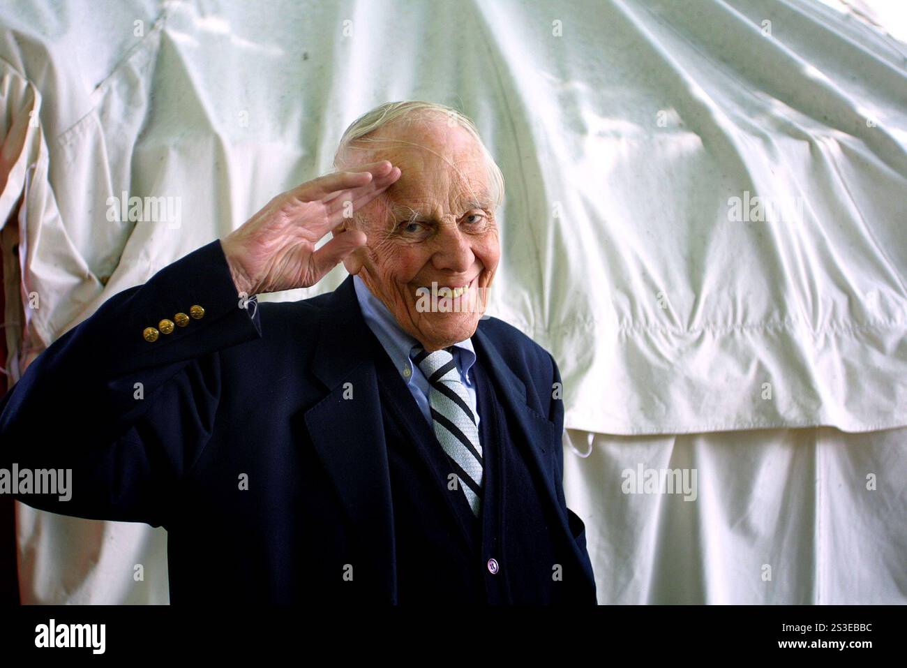 Veteran British journalist and commentator William (Bill) Deedes ...