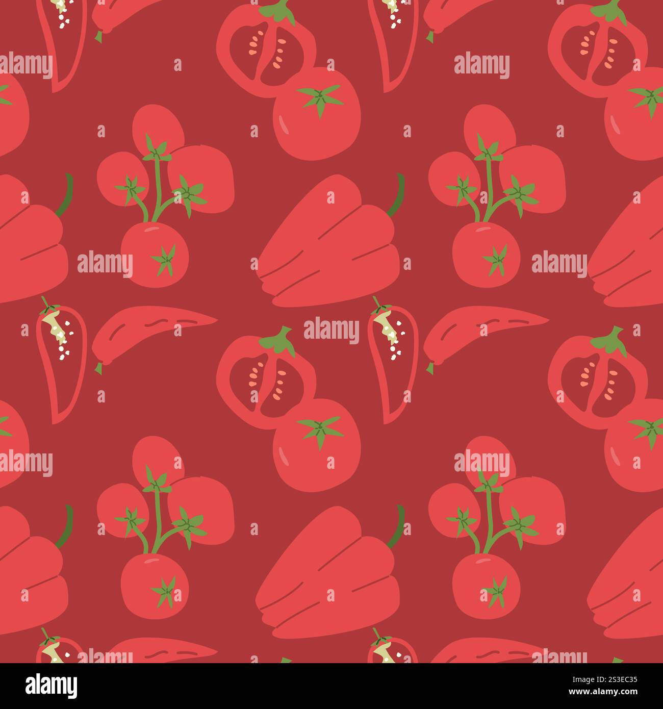 Maroon chili Stock Vector Images - Alamy