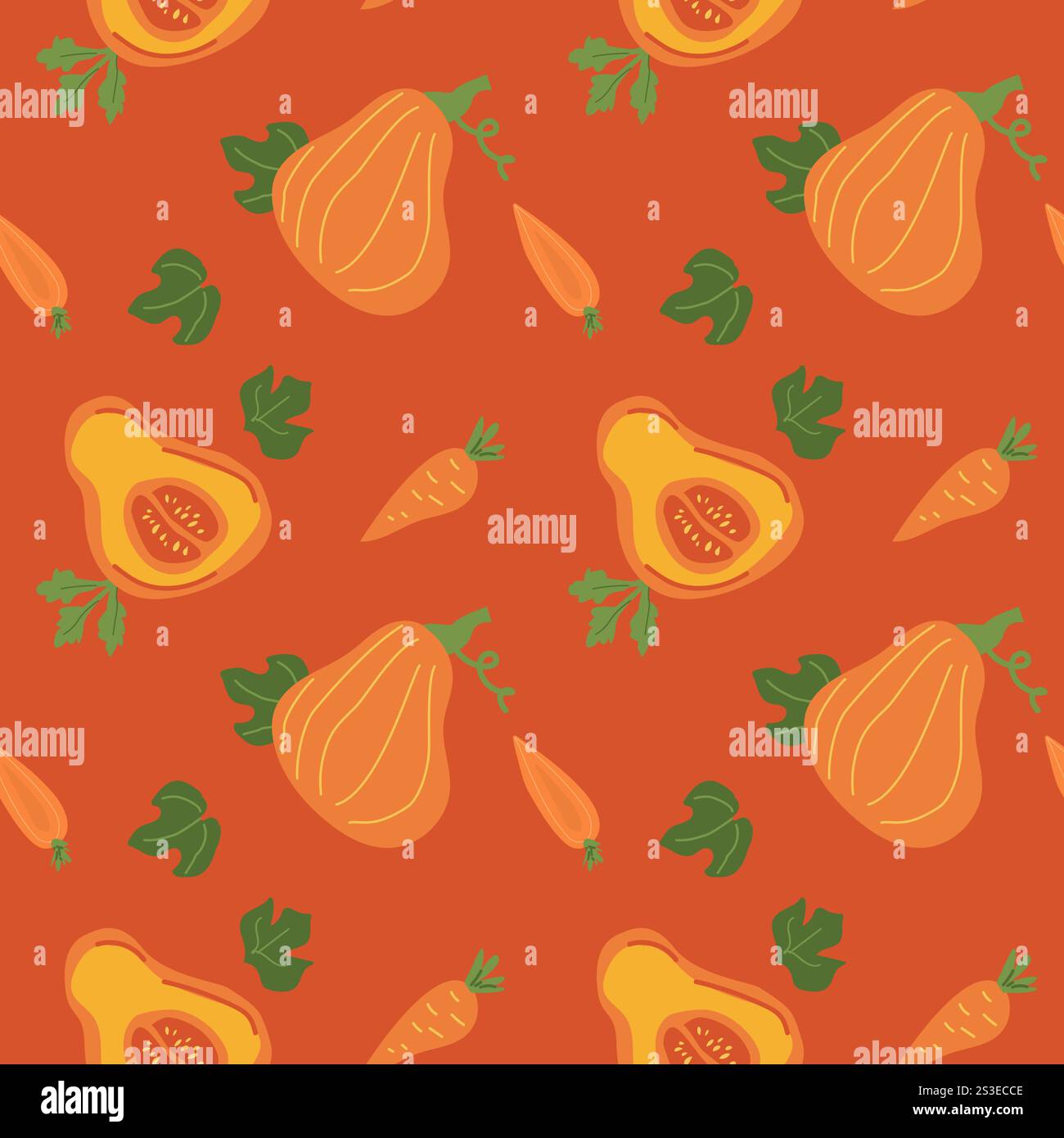 Autumn leaves in pattern Stock Vector Images - Alamy
