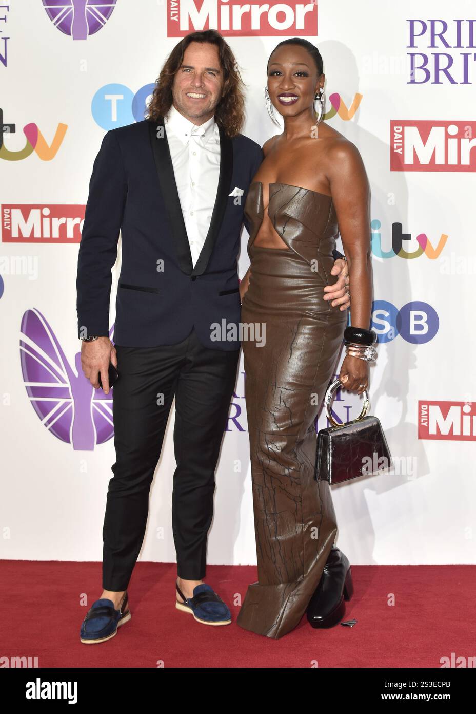 James O'Keefe and Beverley Knight attends the Pride Of Britain Awards ...