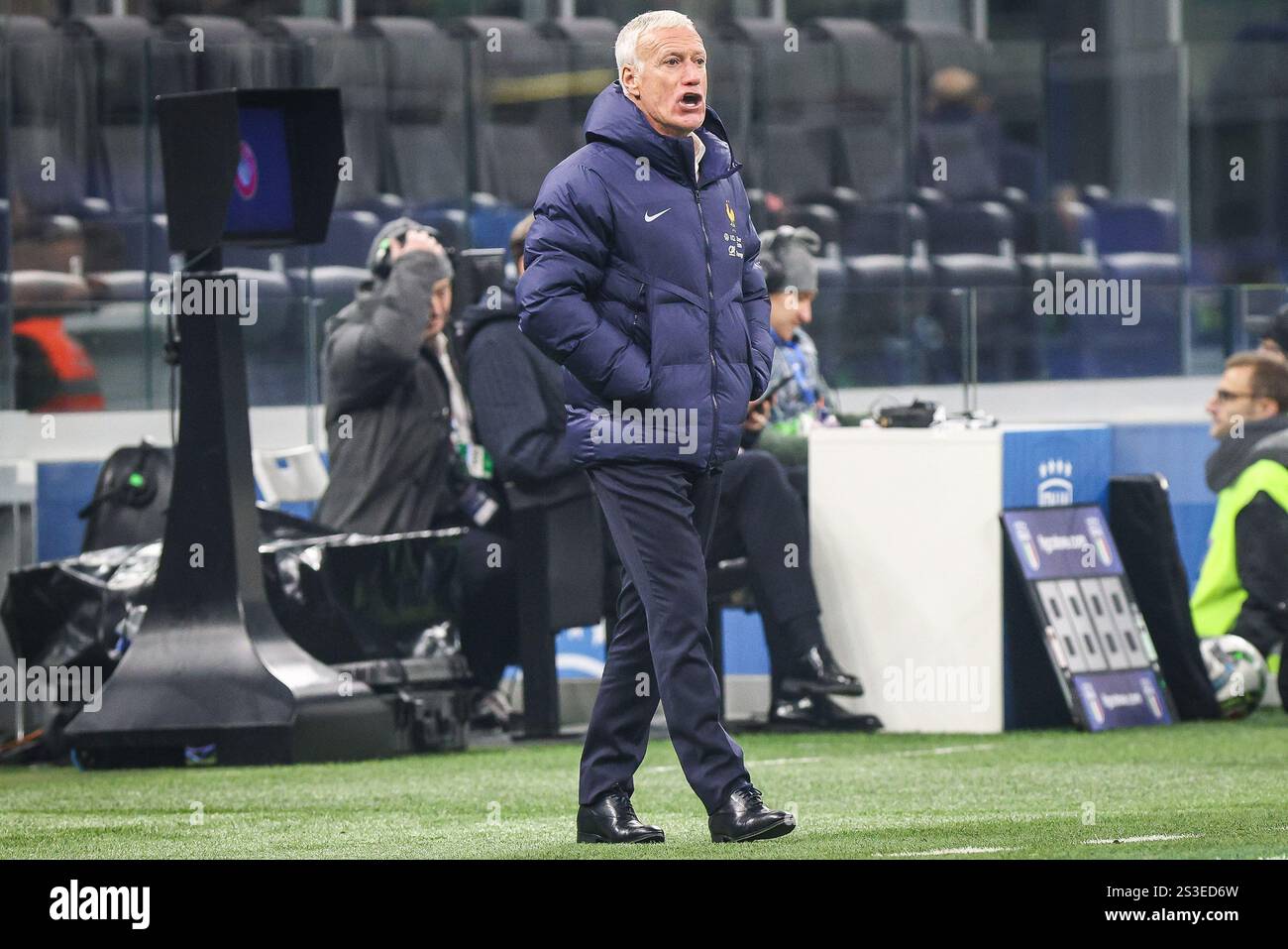 Milan, Italie. 17th Nov, 2024. Didier DESCHAMPS of France during the ...
