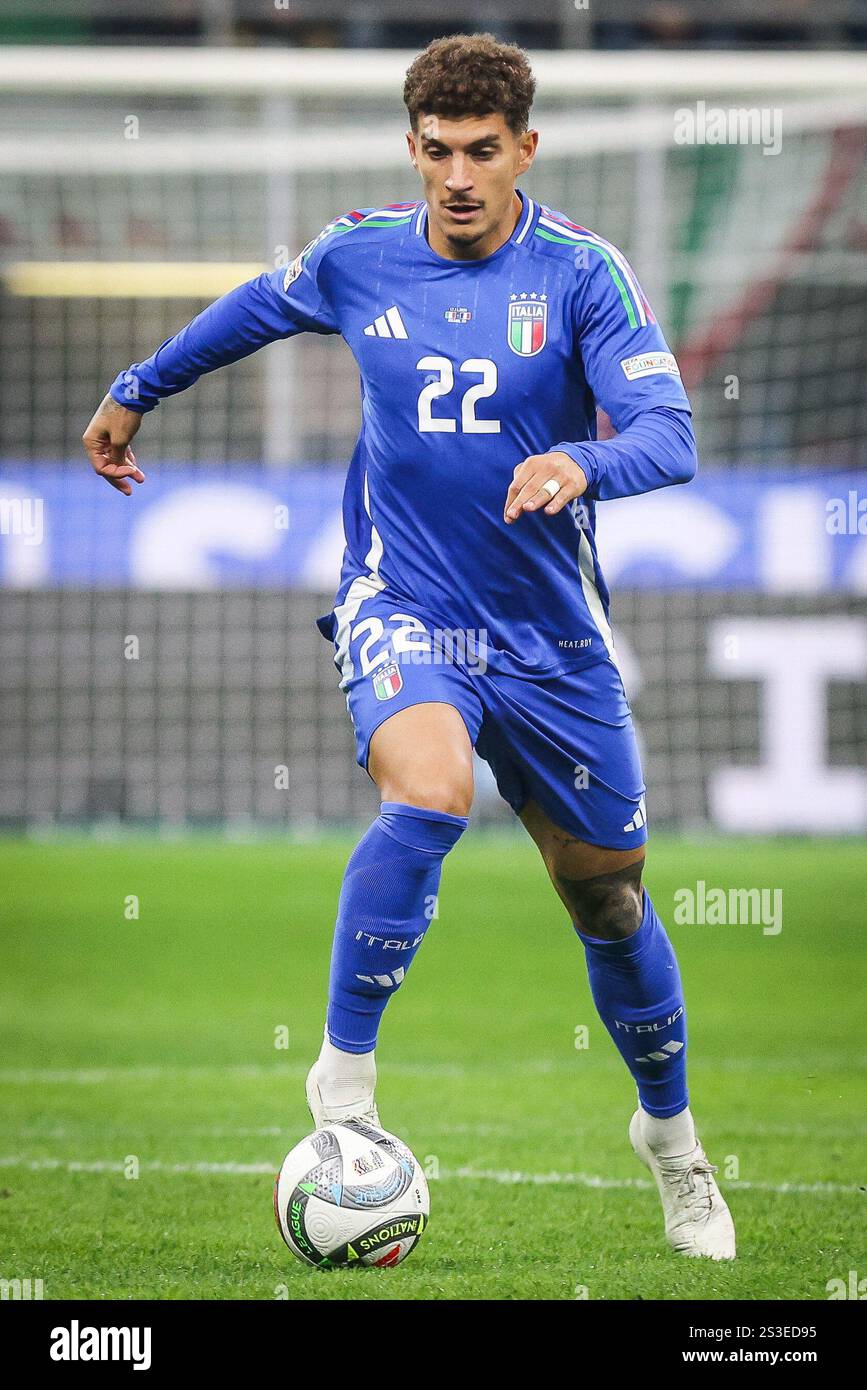 Milan, Italie. 17th Nov, 2024. Giovanni DI LORENZO of Italy during the ...