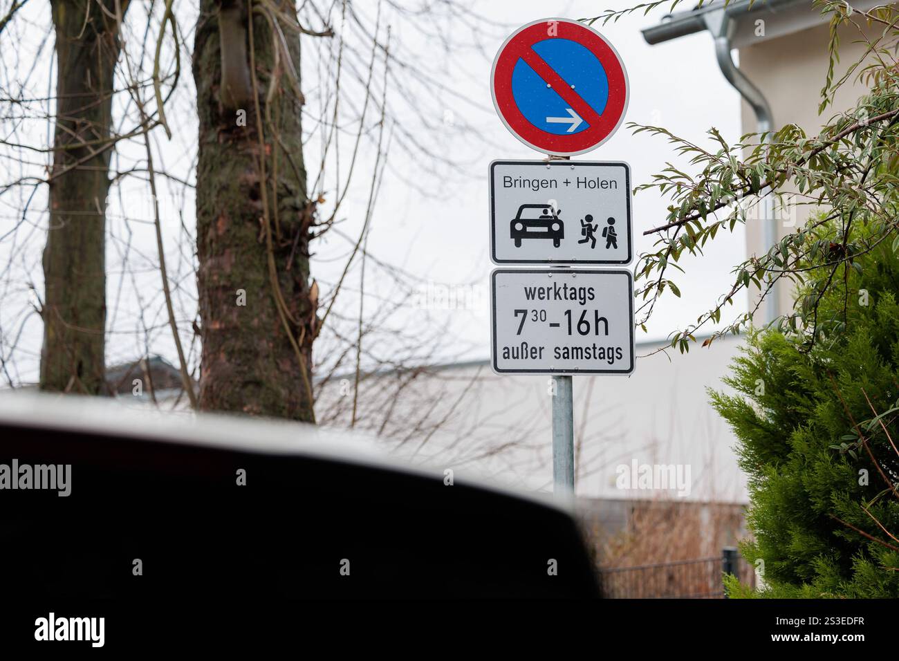 Mainz, Germany. 09th Jan, 2025. Traffic sign for the restricted ...