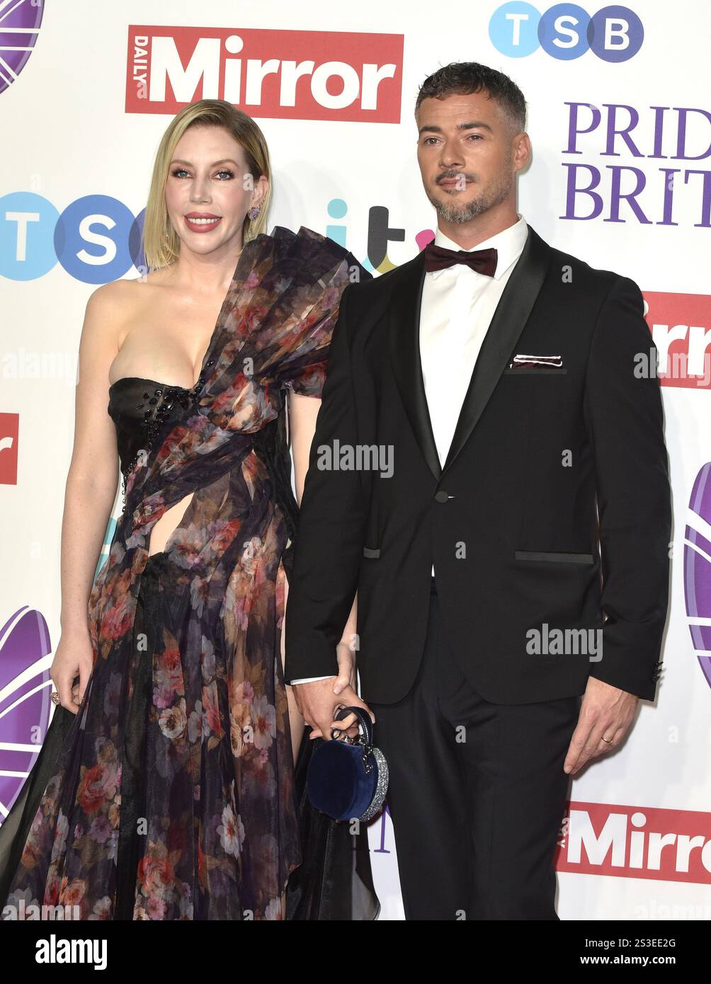Katherine Ryan and Bobby Kootstra attends the Pride Of Britain Awards ...