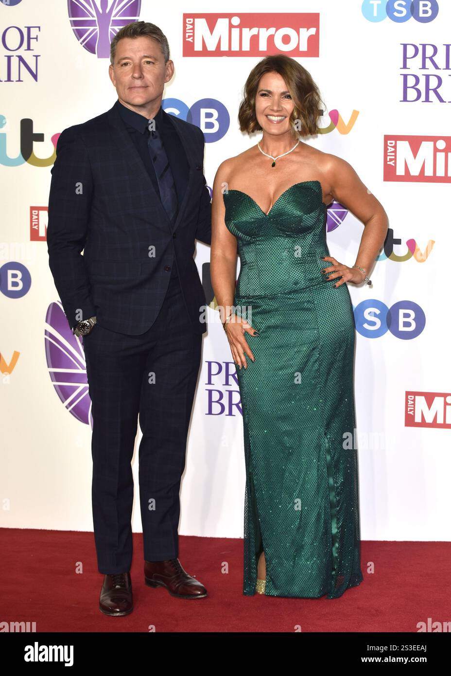 Ben Shepard and Susanna Reid attends the Pride Of Britain Awards 2023 ...