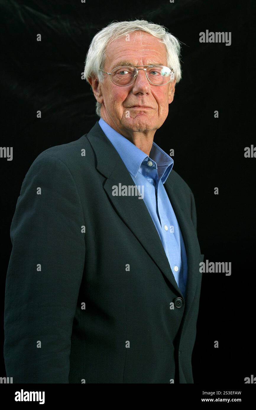 British film critic and television personality Barry Norman, pictured ...