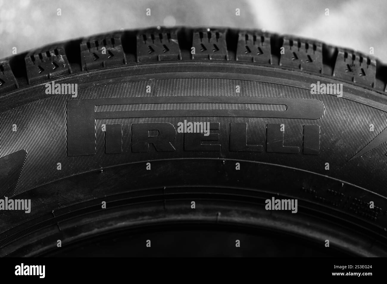 Pirelli logotype hi-res stock photography and images - Alamy