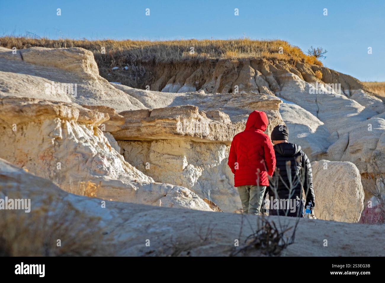 Calhan, Colorado - Paint Mines Interpretive Park. The park contains ...