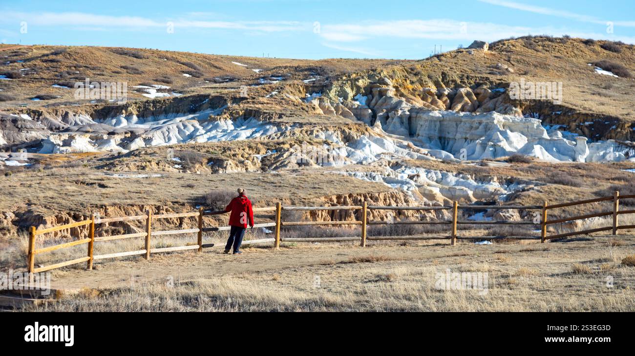 Calhan, Colorado - Paint Mines Interpretive Park. The park contains ...