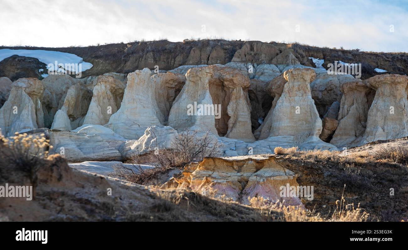 Calhan, Colorado - Paint Mines Interpretive Park. The park contains ...
