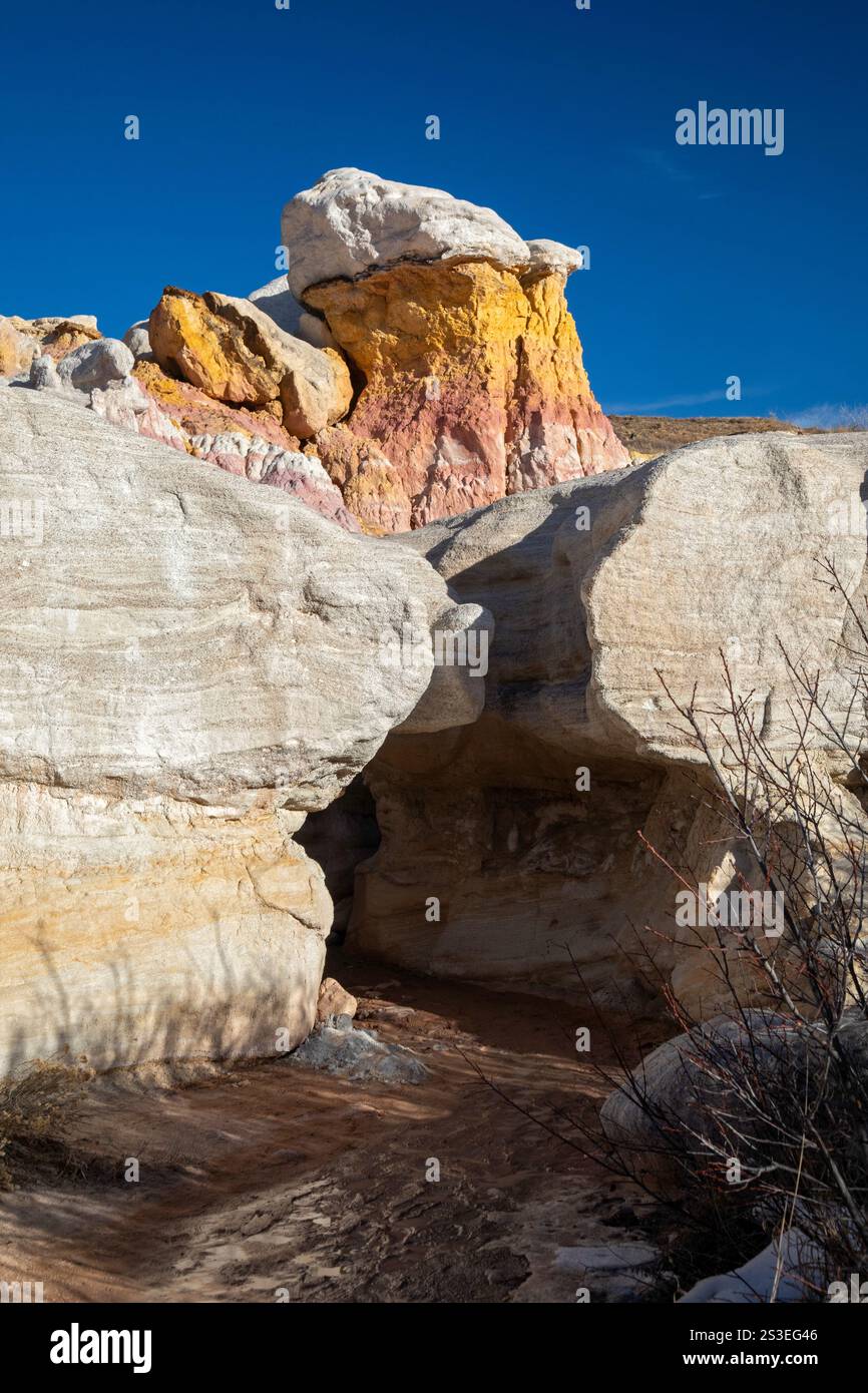 Calhan, Colorado - Paint Mines Interpretive Park. The park contains ...