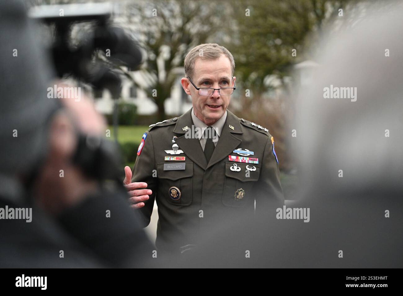 Ramstein, Germany. 09th Jan, 2025. Lieutenant General Curtis Buzzard ...