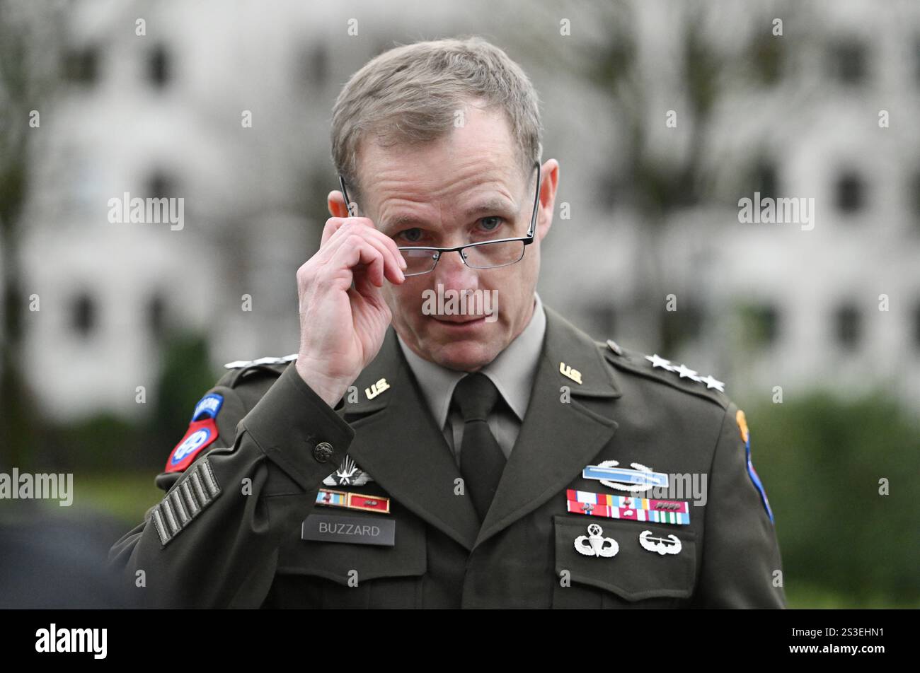 Ramstein, Germany. 09th Jan, 2025. Lieutenant General Curtis Buzzard ...