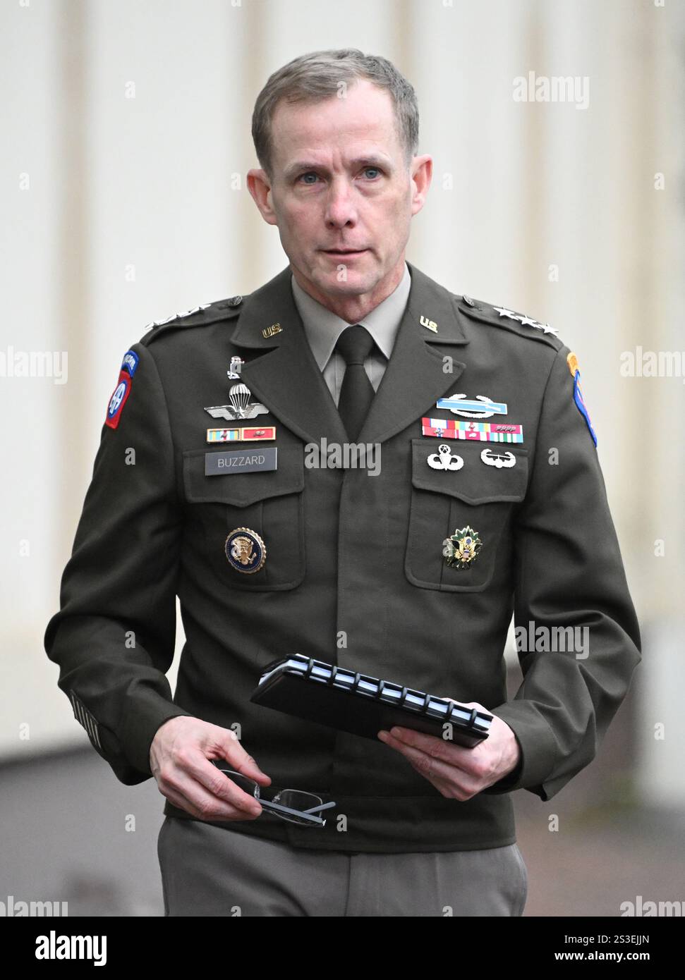 Ramstein, Germany. 09th Jan, 2025. Lieutenant General Curtis Buzzard ...