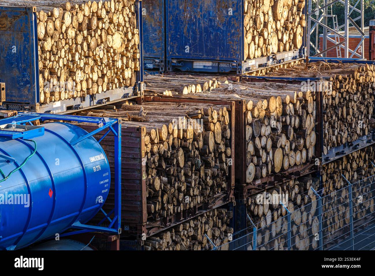Timber and tank hi-res stock photography and images - Alamy