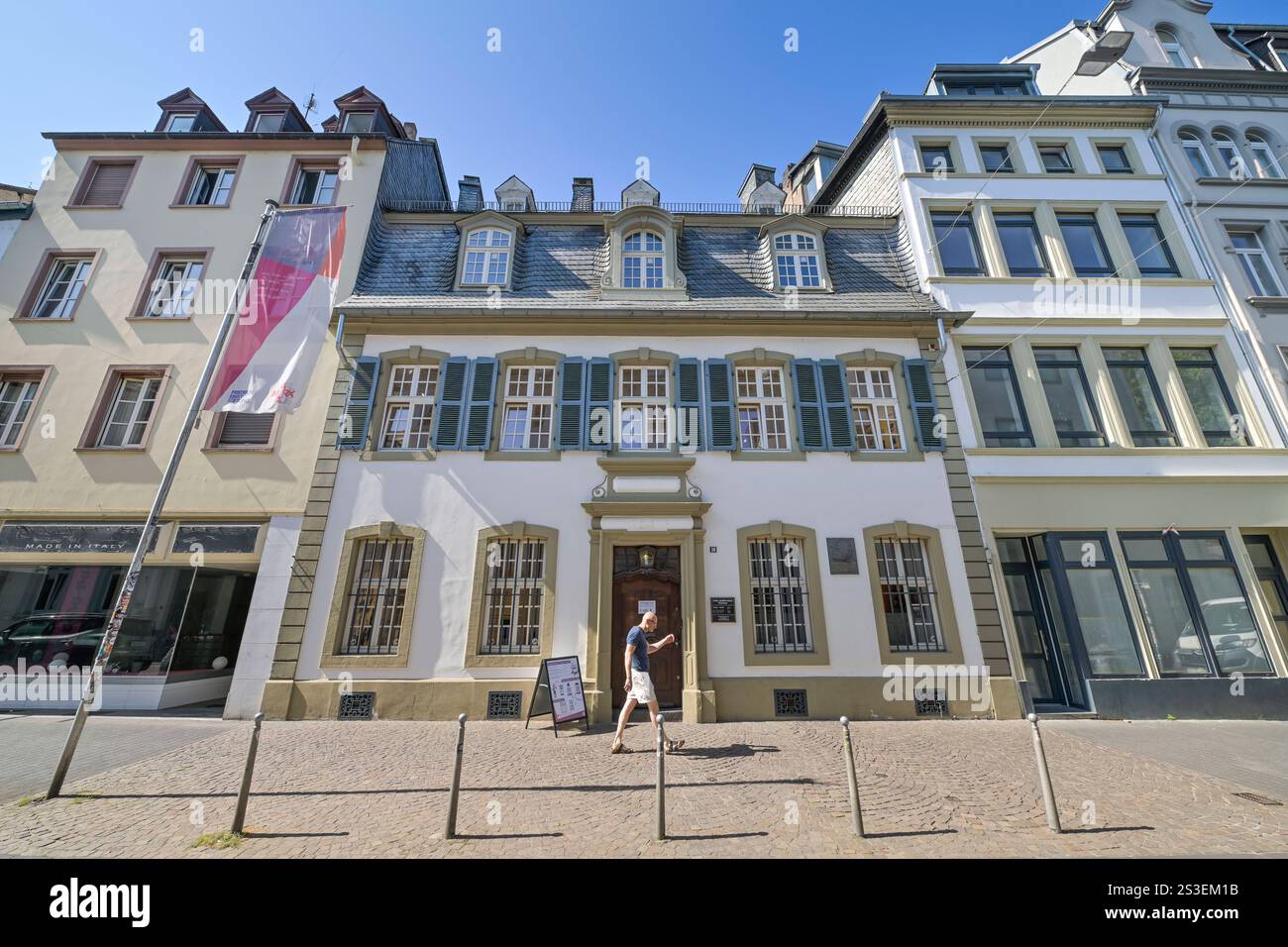 Museum Karl-Marx-Haus, Brückenstraße, Trier, Rheinland-Pfalz ...