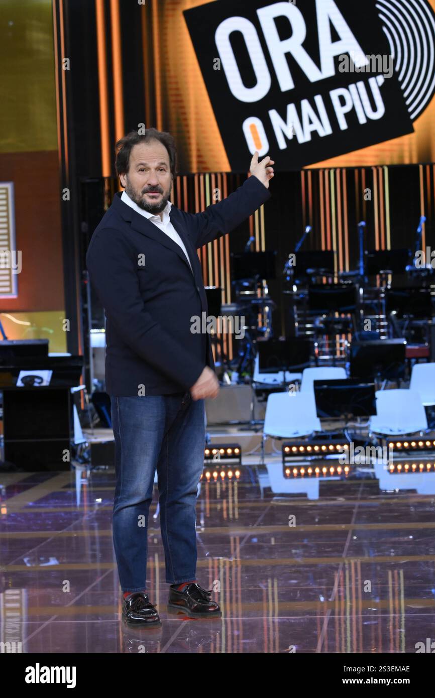 Rome, Italy. 09th Jan, 2025. Rome: Rai Studios ex Dear. Photocall for ...