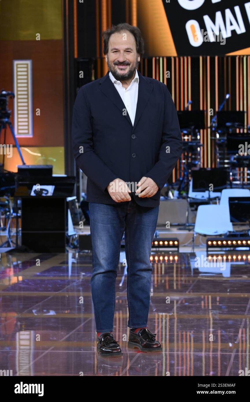 Rome, Italy. 09th Jan, 2025. Rome: Rai Studios ex Dear. Photocall for ...