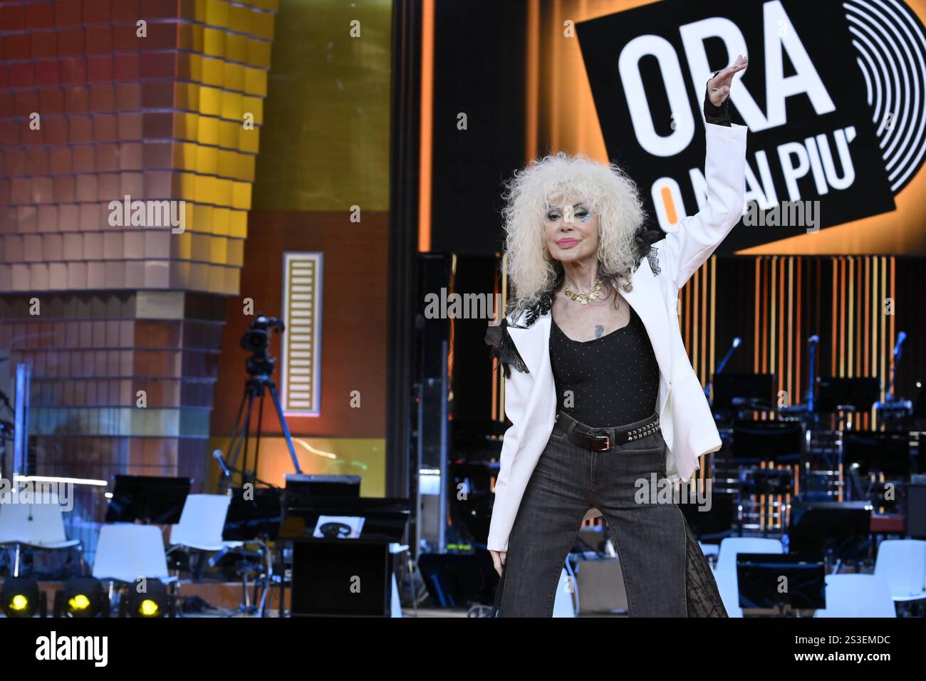 Rome, Italy. 09th Jan, 2025. Rome: Rai Studios ex Dear. Photocall for ...