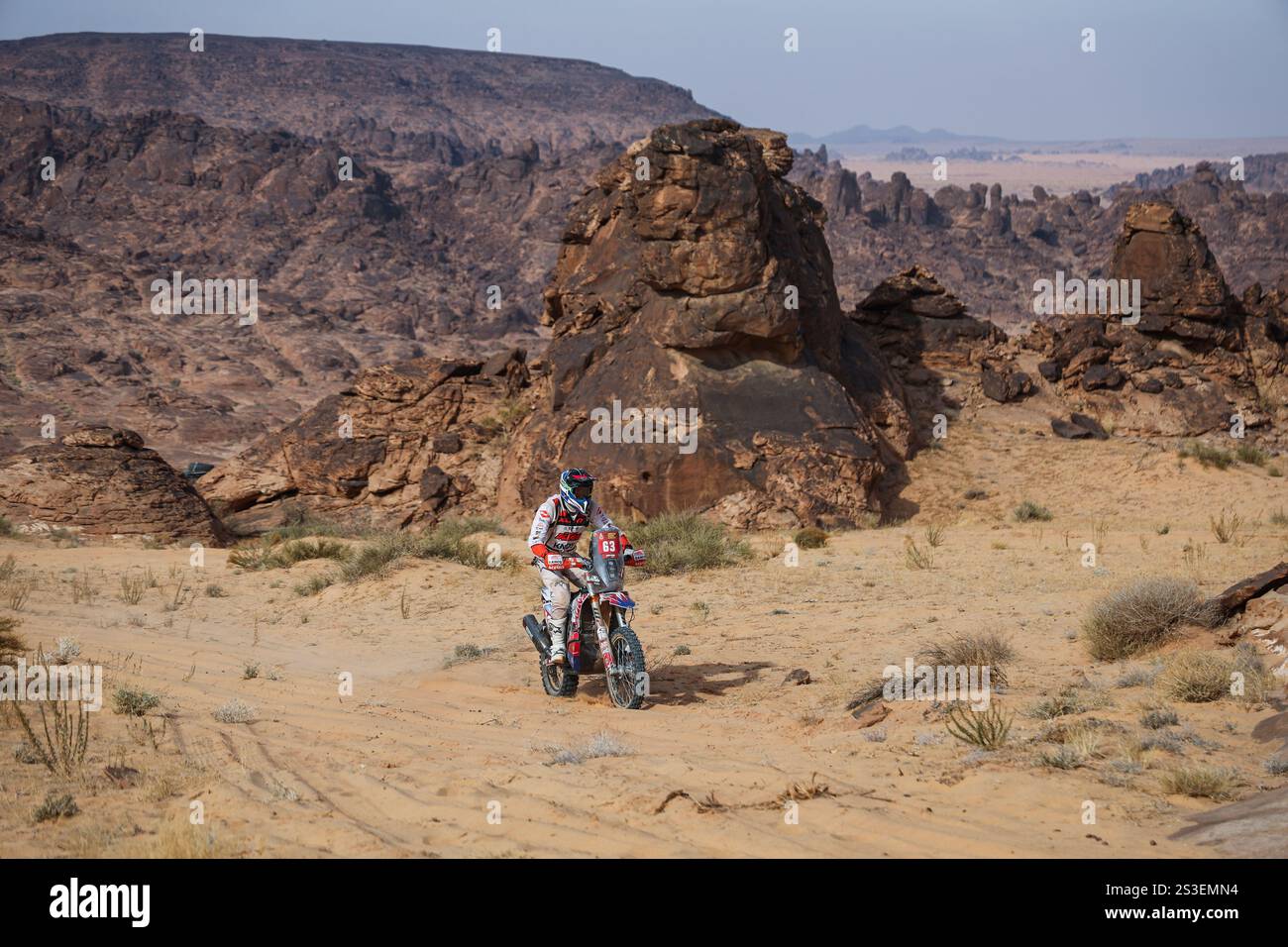 63 GERBER Jérémie (fra), KTM, TLD Racing, FIM W2RC, Rally2, Original by ...