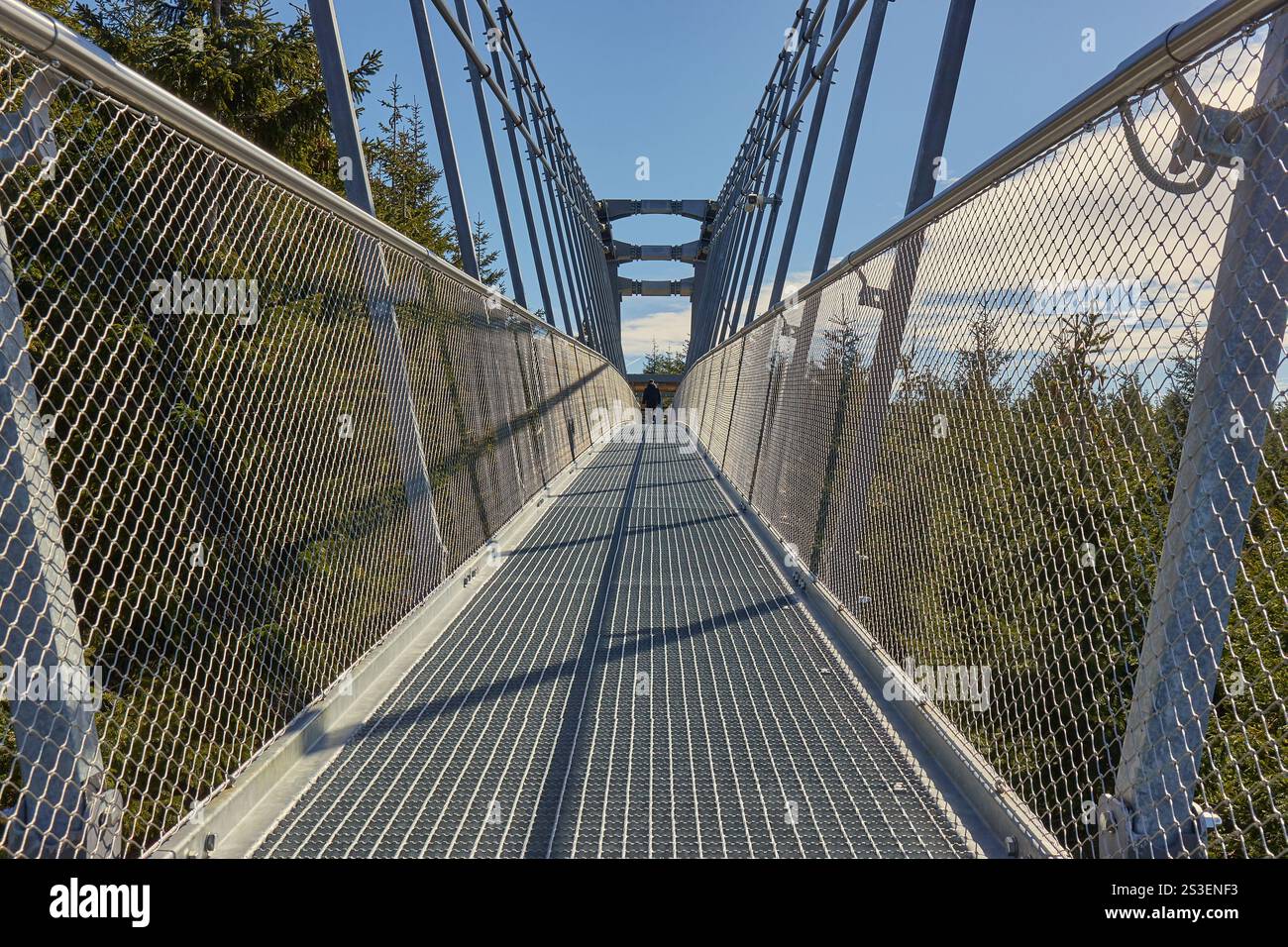 Sky bridge 721 suspension footbridge hi-res stock photography and ...