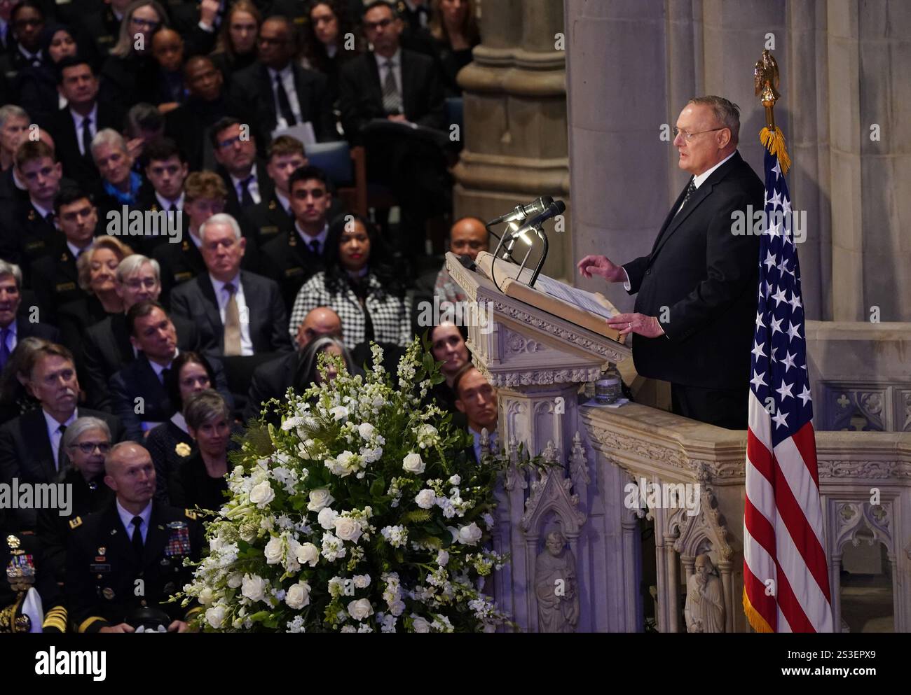 Washington, United States. 09th Jan, 2025. Ted Mondale, son of former ...