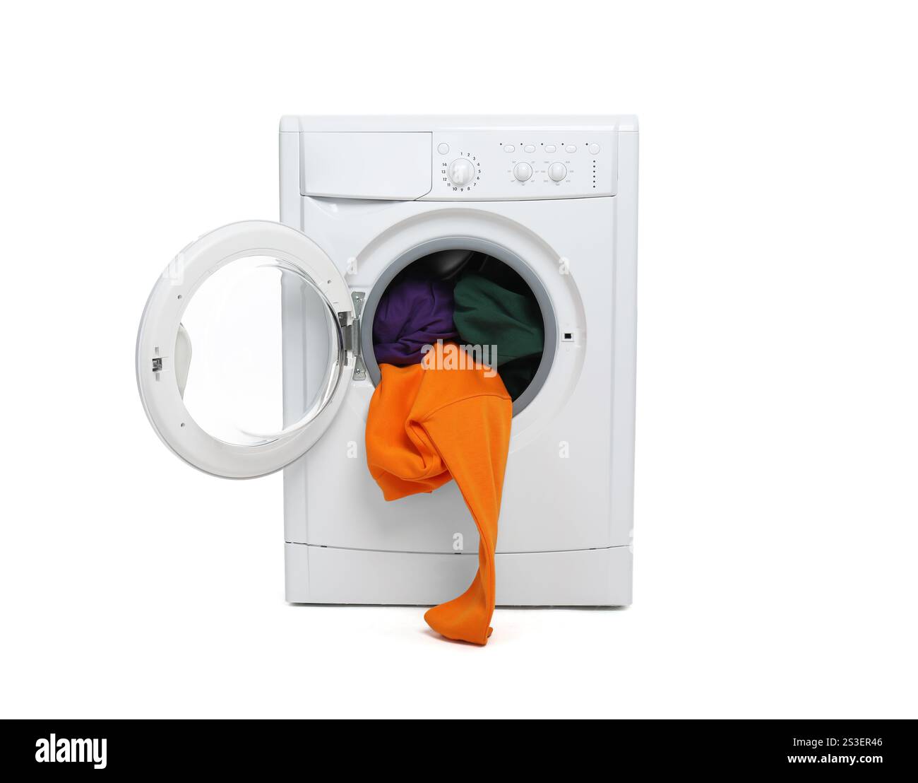 Clothes on window Cut Out Stock Images & Pictures - Alamy