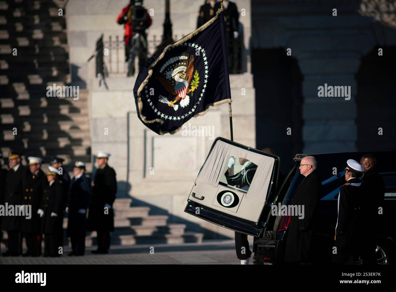 January 9, 2025, Washington, District Of Columbia, USA: After the body ...