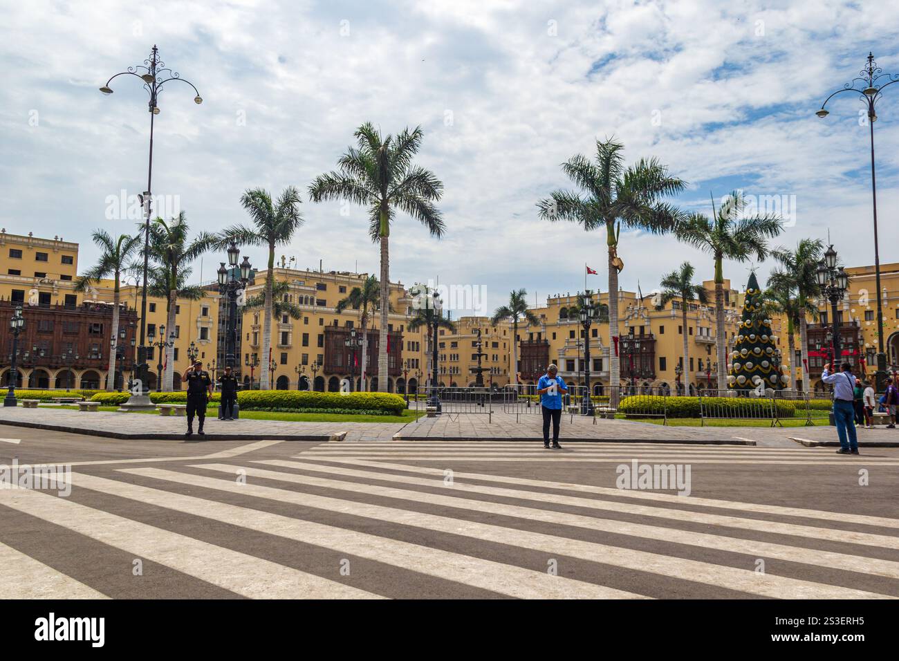 Lima Main Square - Peru Stock Photo - Alamy