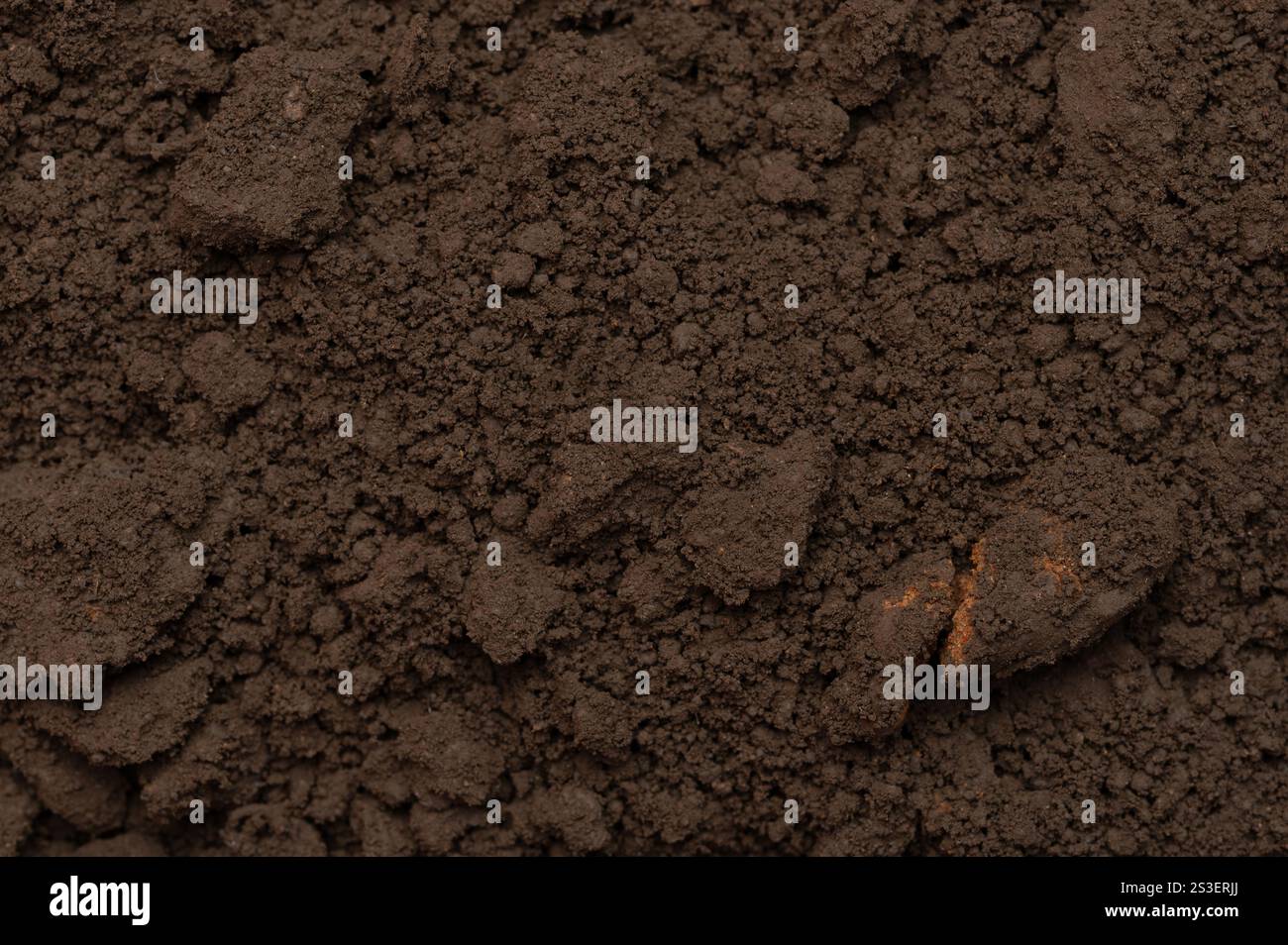 Clay ground texture background macro close up view Stock Photo - Alamy