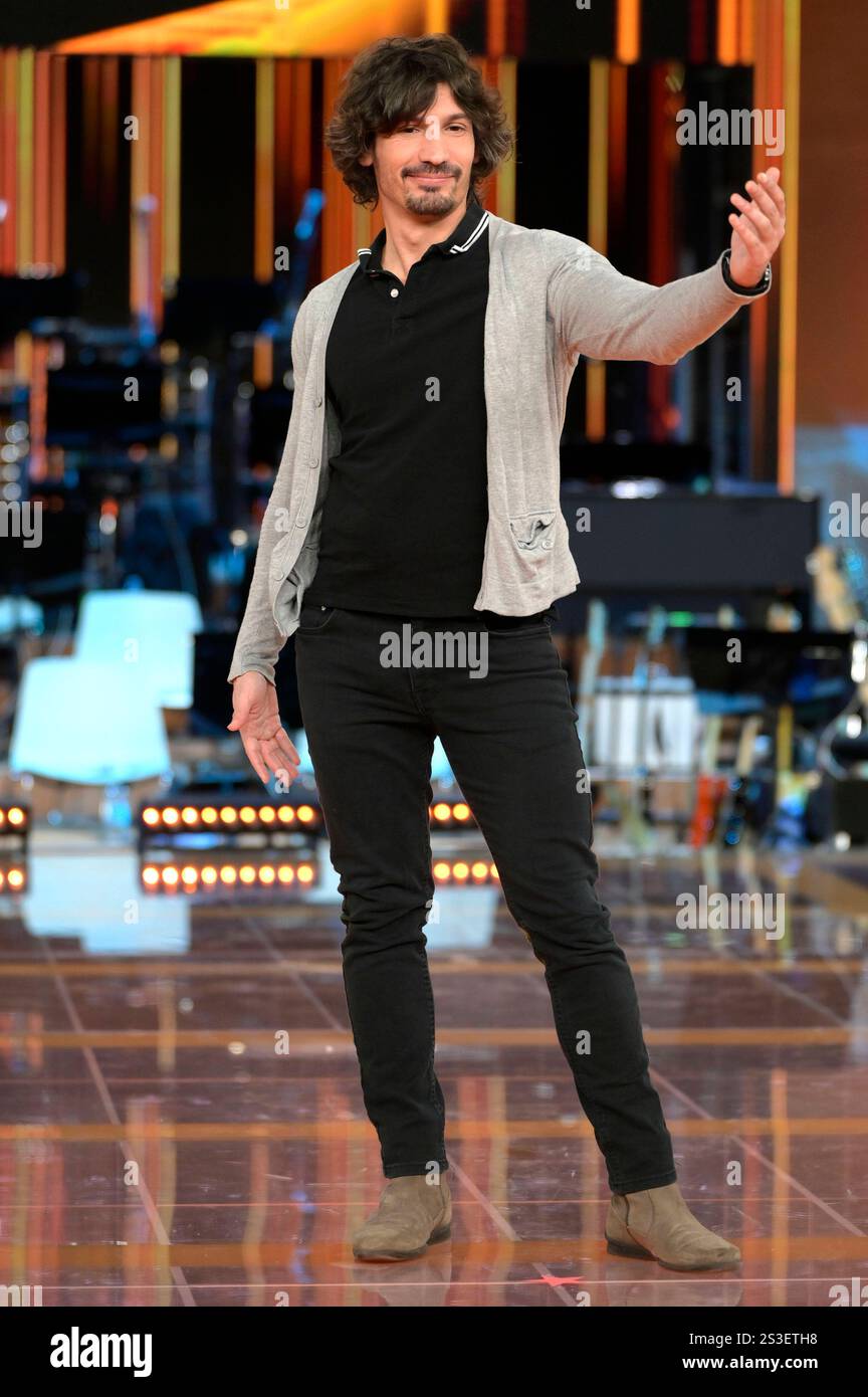 Pierdavide Carone beim Photocall zur Rai TV-Show Ora o mai più in den ...