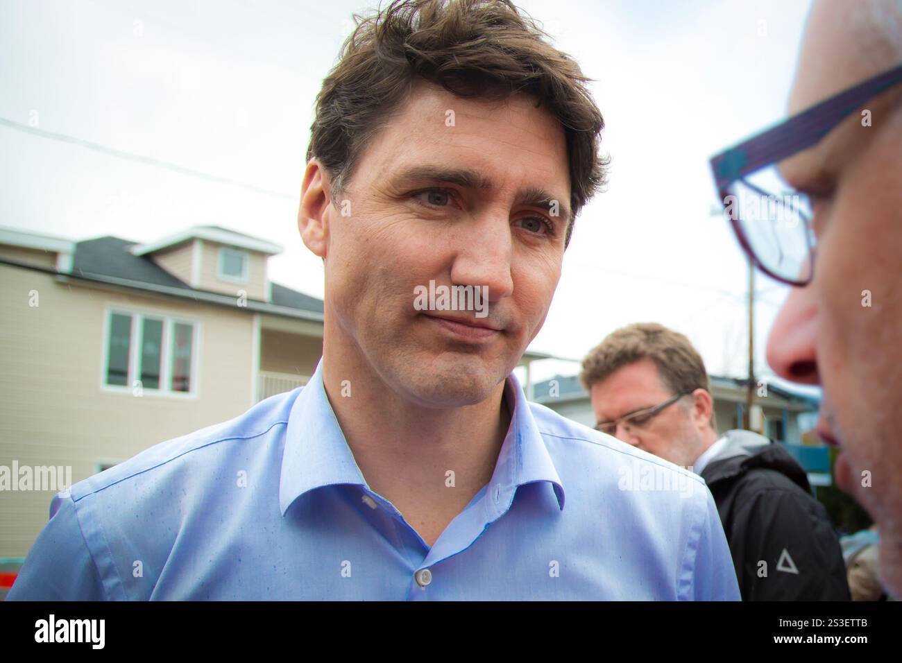 Prime minister of Canada, Justin Trudeau, close-up Stock Photo - Alamy