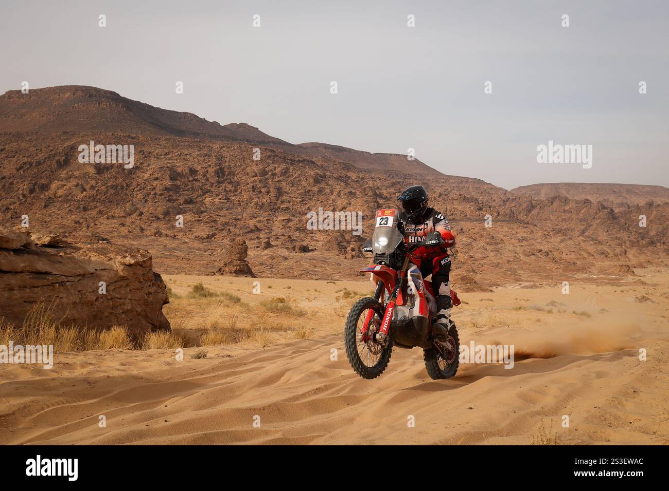 Hail, Arabie Saoudite. 09th Jan, 2025. 23 ARGUBRIGHT Jacob (usa), Honda ...