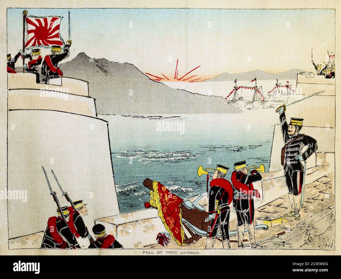 Fall of Port Arthur. in the Chinese coastal city of Port Arthur (now ...